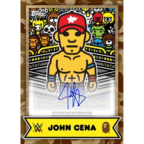Wwe X Bape® X Topps Collection