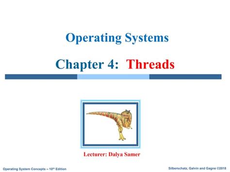 Introduction To Threads User And Kernel Threads Pdf