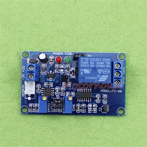 DC V Adjustable Light Sensor Control Relay Switch Time Delay Turn On OFF Module EBay