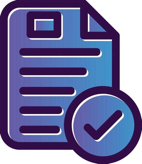 Verification Vector Icon Design 20059152 Vector Art At Vecteezy