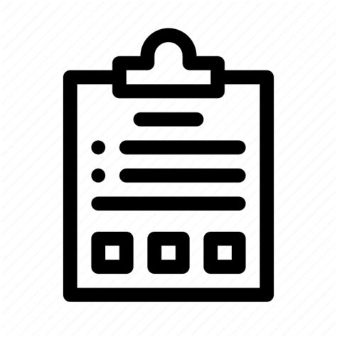 Questionnaire Checklist Clipboard Test Document Icon Download On Iconfinder