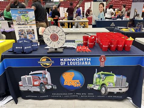Kenworth Of Louisiana On Linkedin Beth Barmore At The Nela Career Expo Monroe La Today At The