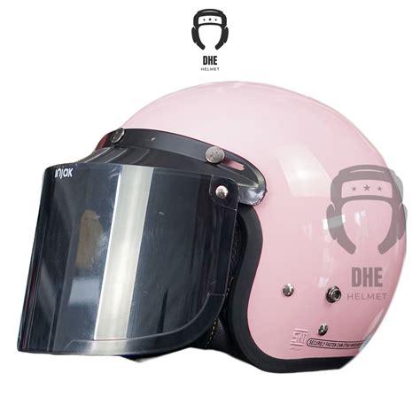 Jual Helm Bogo Clasico Dewasa Sni Cowok Cewek Hijab Full Leher Helm