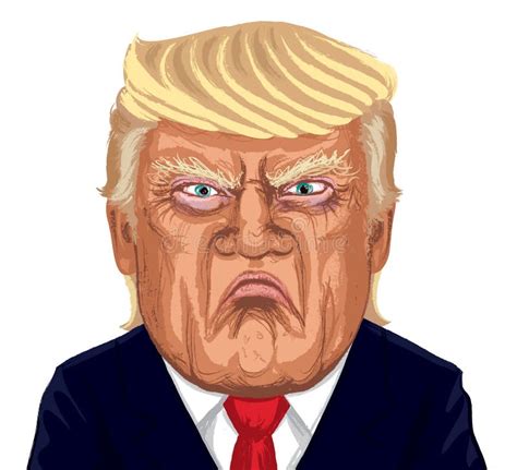 Trump Portrait Vector Stock Illustrations 687 Trump Portrait Vector