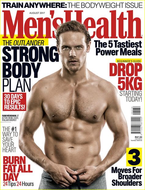 Sam Heughans Shirtless Workout Photos Are So Sexy Photo 3933140