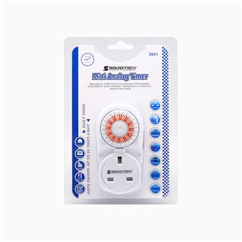 Soundtech 24 Hours Mini Analog Timer Lazada Singapore