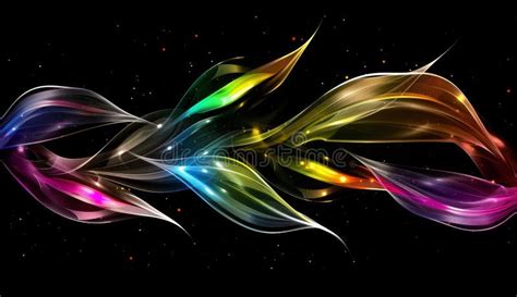 a vibrant abstract design features fluid curves and bright colors