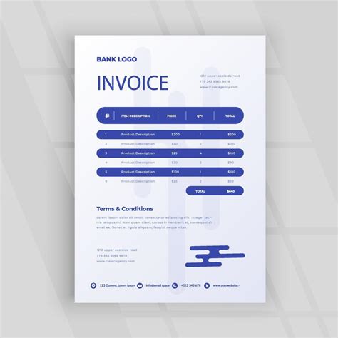 Invoice Header Vector Art Icons And Graphics For Free Download