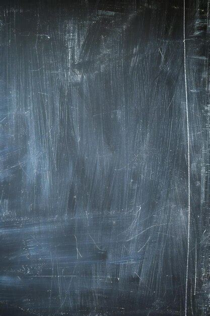 Clean And Scratched Chalkboard Background Premium Ai Generated Image