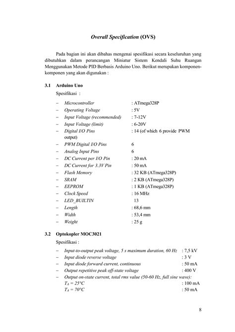 Dokumen Proyek Mandiri Miniatur Sistem Kendali Suhu Ruangan
