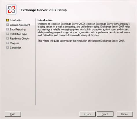 Installing Exchange SP On Windows Server MARKSWINKELS NL