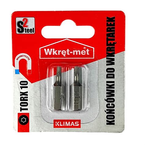 KOŃCÓWKI DO WKRĘTAREK BITY TORX- TX 10 (5907704431718) • Cena, Opinie ...