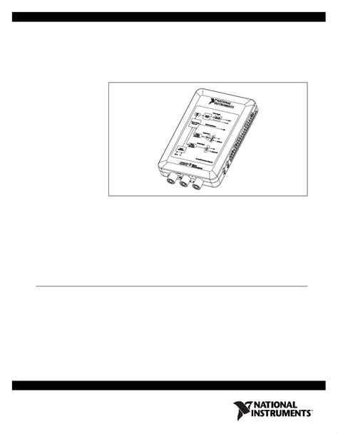 基于labview的数据采集卡mydaq英文资料 Csdn文库
