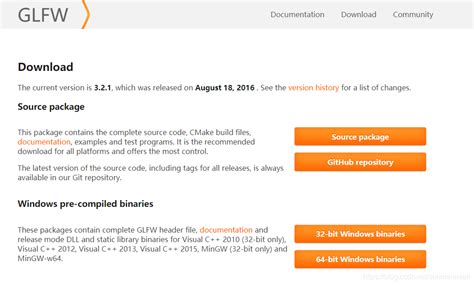 （64位）opengl配置 vs2017 glew glfw opengl4 5下载64 csdn博客