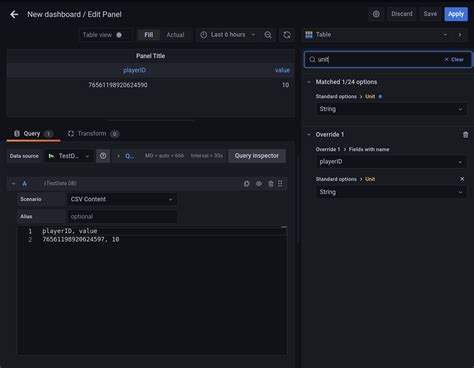 Grafanadata Getdisplayprocessor Func Encountered An Error When Value
