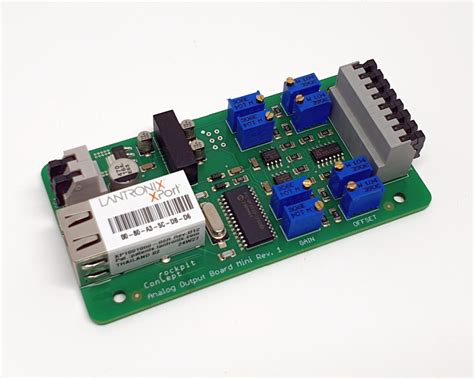 Analog Output Board Mini Lan Cockpit Concept