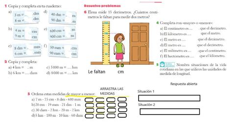 Ejercicios Longitud Libro Online Exercise For Live Worksheets