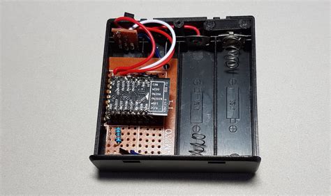 Ds18b20 Temperatursensor Am Esp8266 Mit 2 Aa Batterien Verwenden