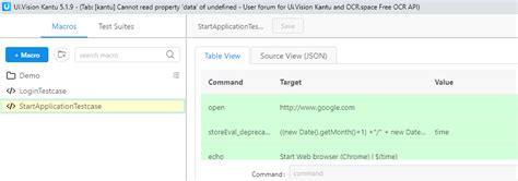 Kantu Cannot Read Property Data Of Undefined Ui Vision AI OCR Community Forums