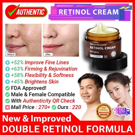 Vibrant Glamour Retinol Cream For Men For Women Retinol Anti Aging Cream Retinol