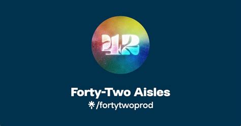 Forty Two Aisles Instagram Tiktok Linktree