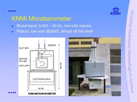 Ppt Large Experimental Infrasound Array At Deelen Detection And