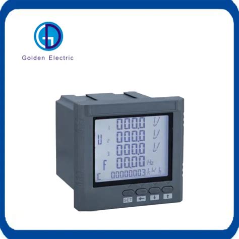 LCD LED Display Three Phase Intelligent Digital Meter Multi Function Digital Panel Meter Smart