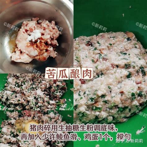 苦瓜酿肉 知乎