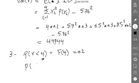solved problem 5 35pts given a random variable with the following