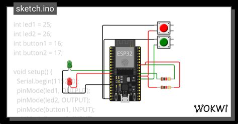 Tarea Wokwi Esp32 Stm32 Arduino Simulator