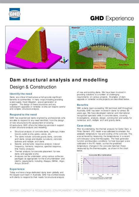 pdf dam structural analysis and modelling design and construction · dam