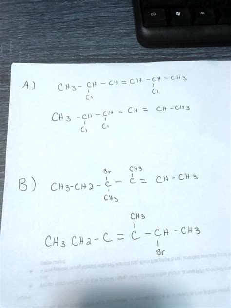 SOLVED: CI =C# Ck3 CIt C Ch = Ch3 - A ) C h C# -cit3 Ch 3 CI4 Ci+ C#3 C = Ch cit 3 B ) Ch3-CH 2 ...