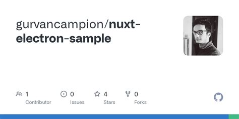 Github Gurvancampionnuxt Electron Sample