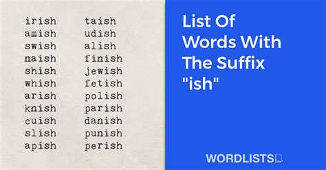 List Of Words With The Suffix Phone