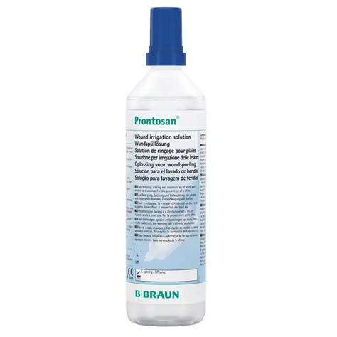 B Braun Prontosan Wound Irrigation Solution With 01 Polyhexanide And 0