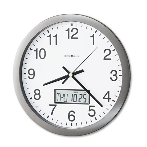 Howard Miller Analog Date Clock Designer Review And Photo