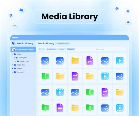 File Manager For Dropbox Manage Dropbox Files With Embed Gallery