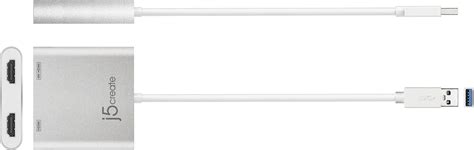 Questions And Answers J Create USB To Dual HDMI Multi Monitor Adapter Silver JUA Best Buy