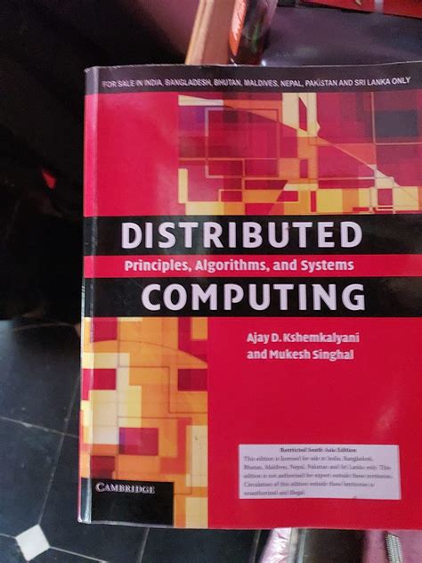 Buy Distributed Computing South Asian Edition Book Online At Low Prices