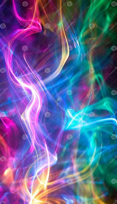 Dynamic Holographic Surface With Shifting Iridescent Colors For Depth