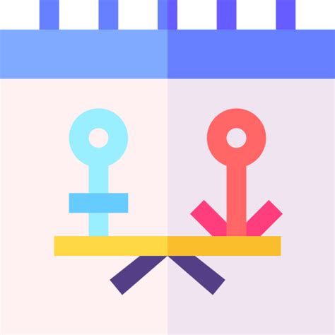Equality Basic Straight Flat Icon