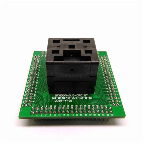 Qfn20 Ic Test Socket 4 4 0 5mm Qfn20 Programming Adapter