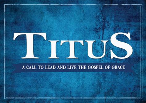 Faith And Holiness An Introduction Titus 11 4