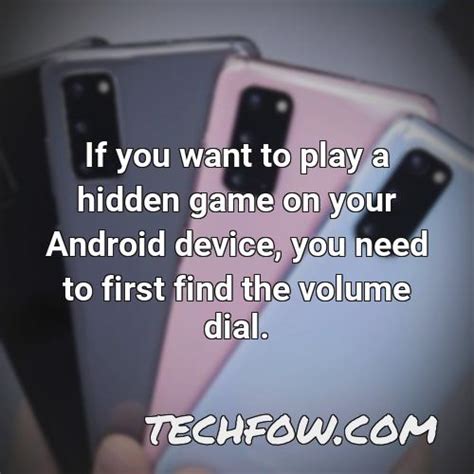 Android Hidden Game Definitive Guide TechFOW