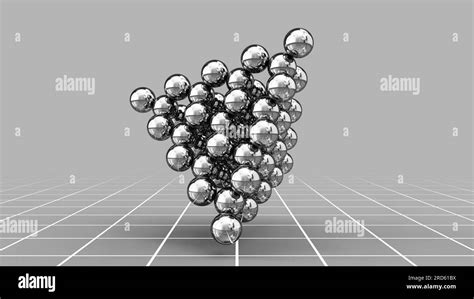 Diamond Crystal Structure Illustration Stock Photo Alamy