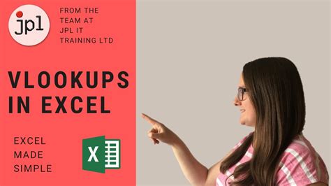 Vlookups In Excel Youtube