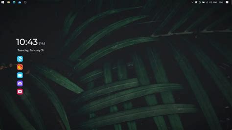 Simple Minimalist Desktop Setup Tech Rifle