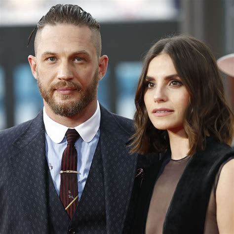 Tom Hardy And Wife Charlotte Rileys Good News Away From Cameras Hello
