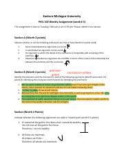 Analyzing Deductive And Inductive Arguments PHIL 100 Weekly Course Hero