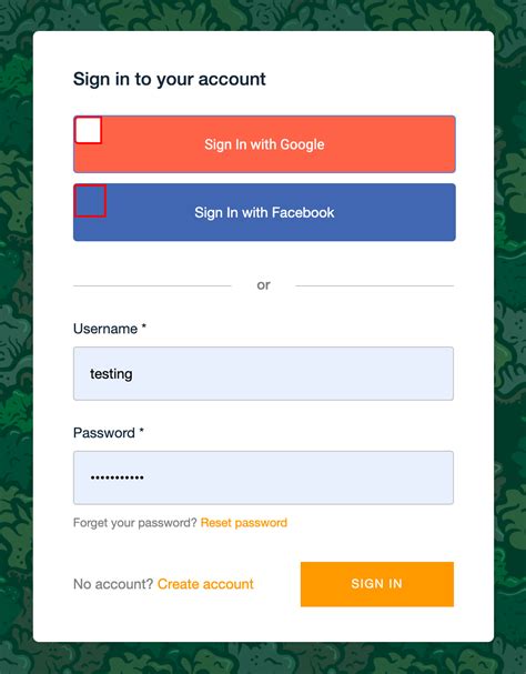 Aws Amplify React Custom Federated Icons · Issue 5064 · Aws Amplify